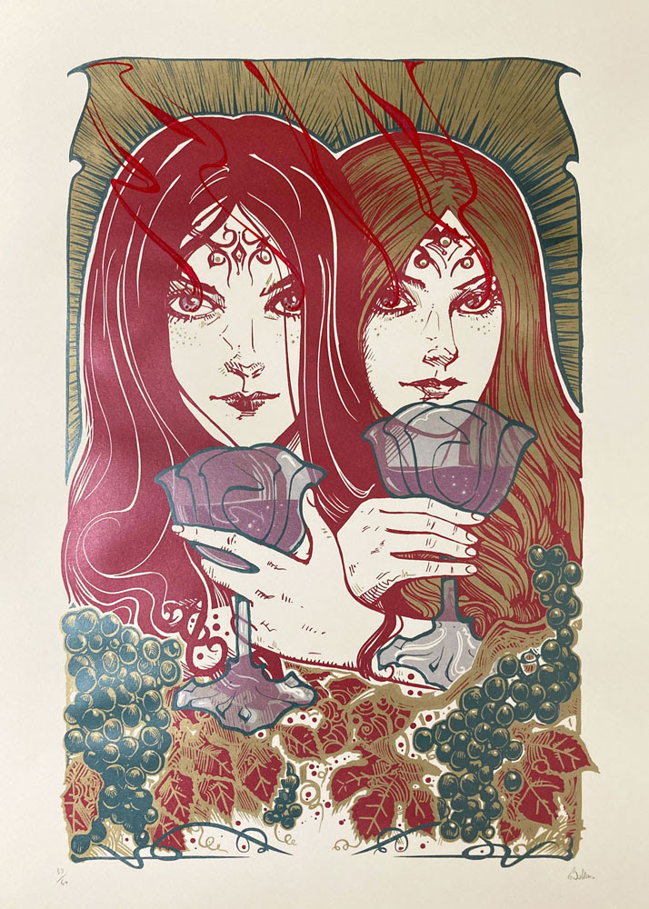 INSIDE THE ROCK POSTER FRAME BLOG: Malleus New Store & Poster Release