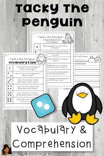 First Grade Love: 9 Ways to Use Tacky the Penguin Book