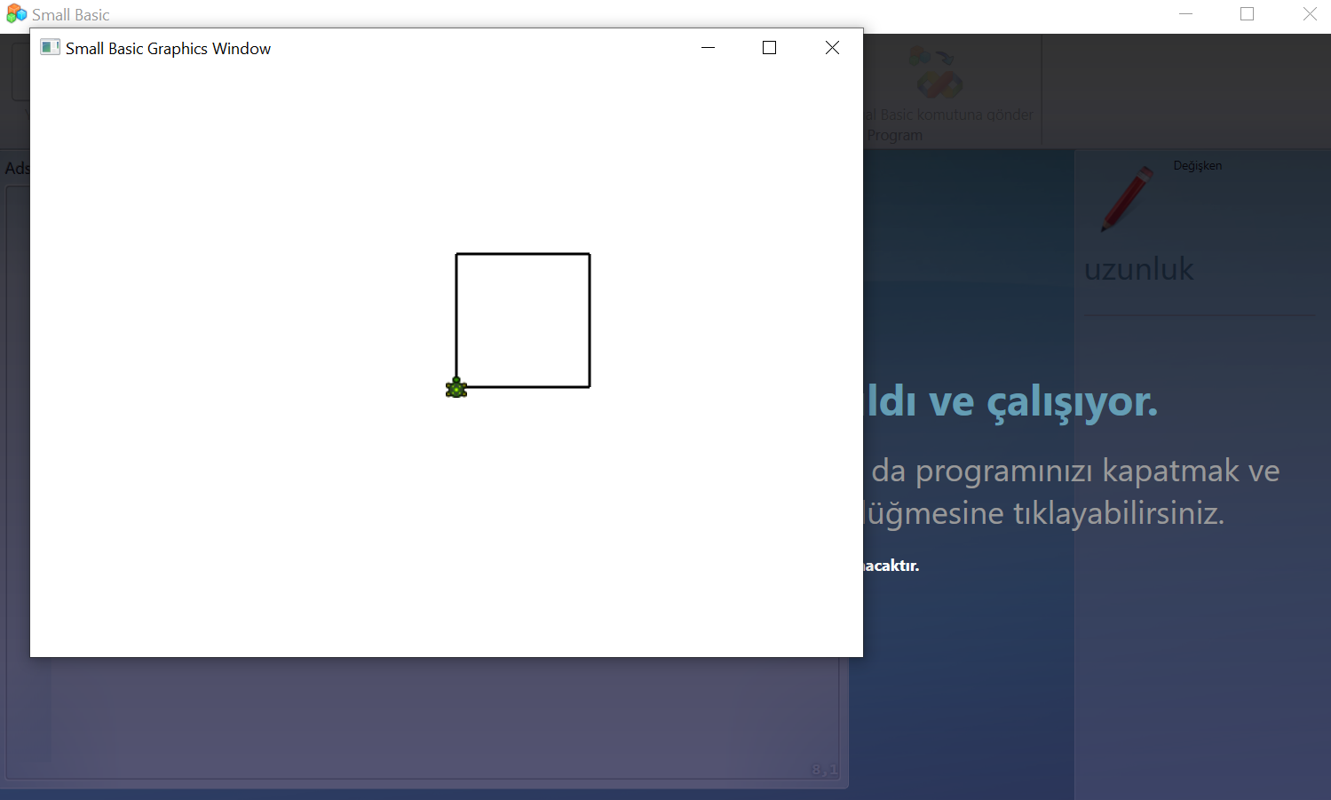 Small Basic turtle Small Basic turtle