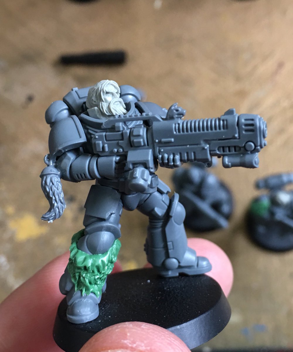 Dark Future Games: Space Wolf Primaris Hellblaster Conversions ...