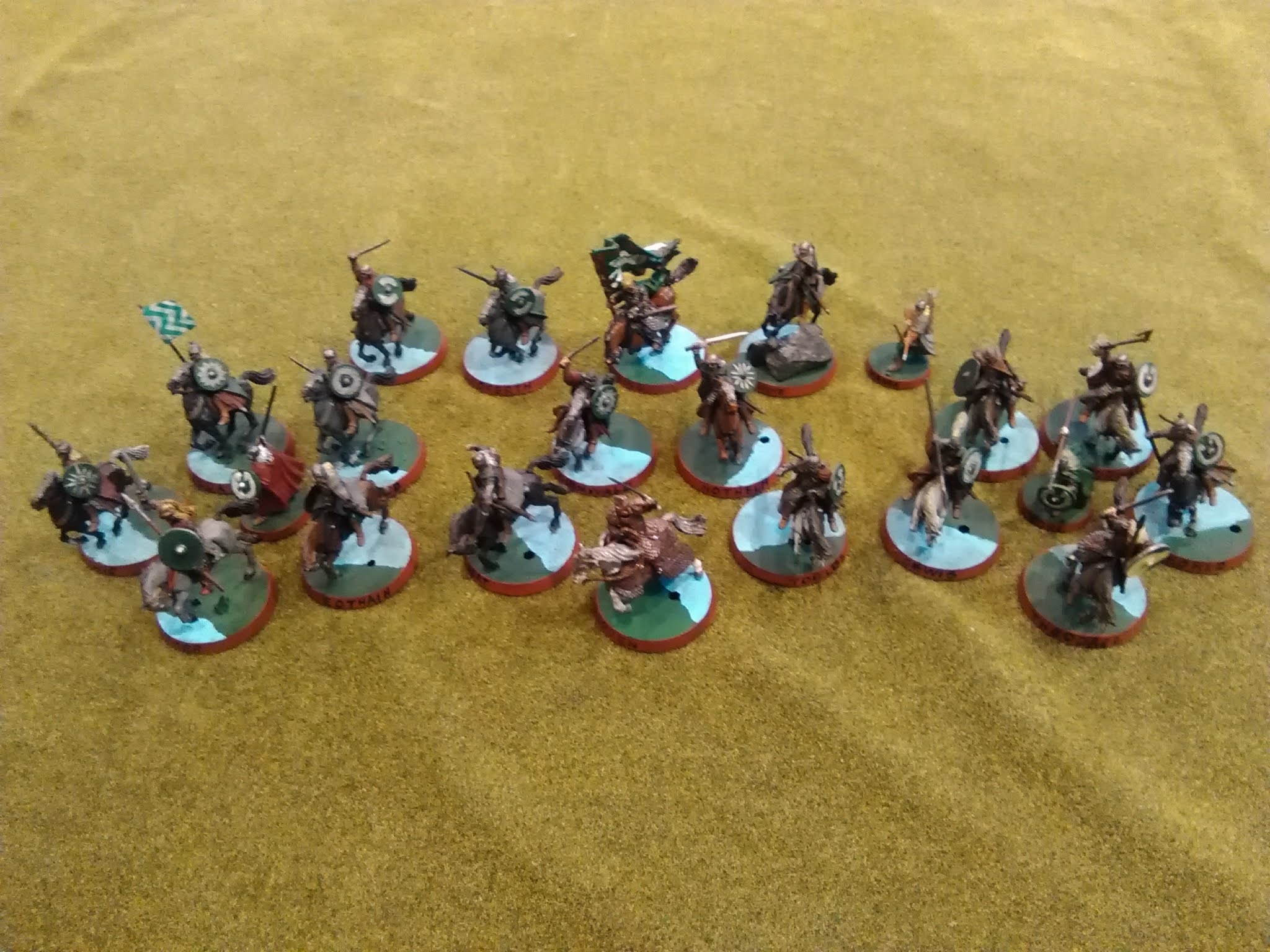 Tell Me A Tale, Great Or Small...: COVID Painting Projects: Rohan Army ...