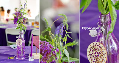 Take the Cake Events: Rustic Ranch Wedding with Purple Accents at Old ...