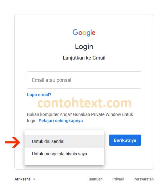 Cara Membuat Email di Gmail Menggunakan HP dan Komputer - ContohText