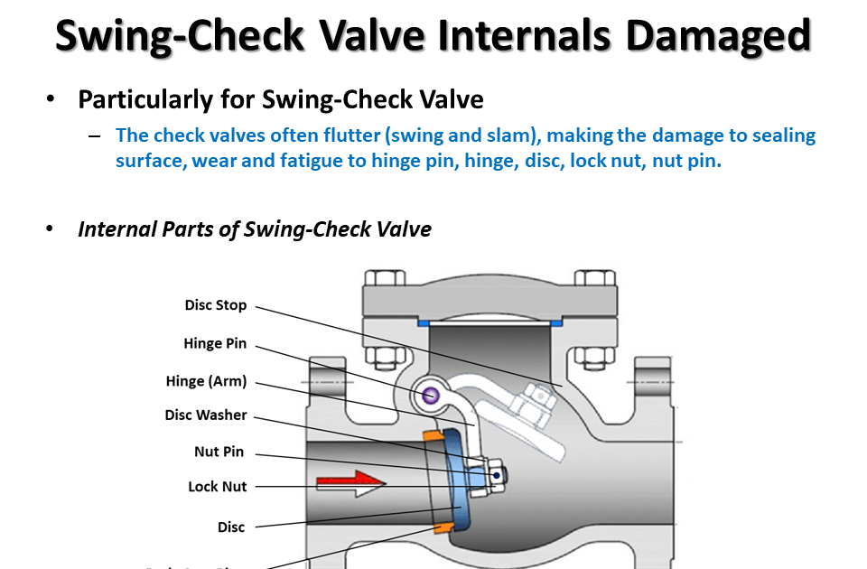 MHH - Place for Knowledge Sharing with Happiness: Swing-Check Valve ...