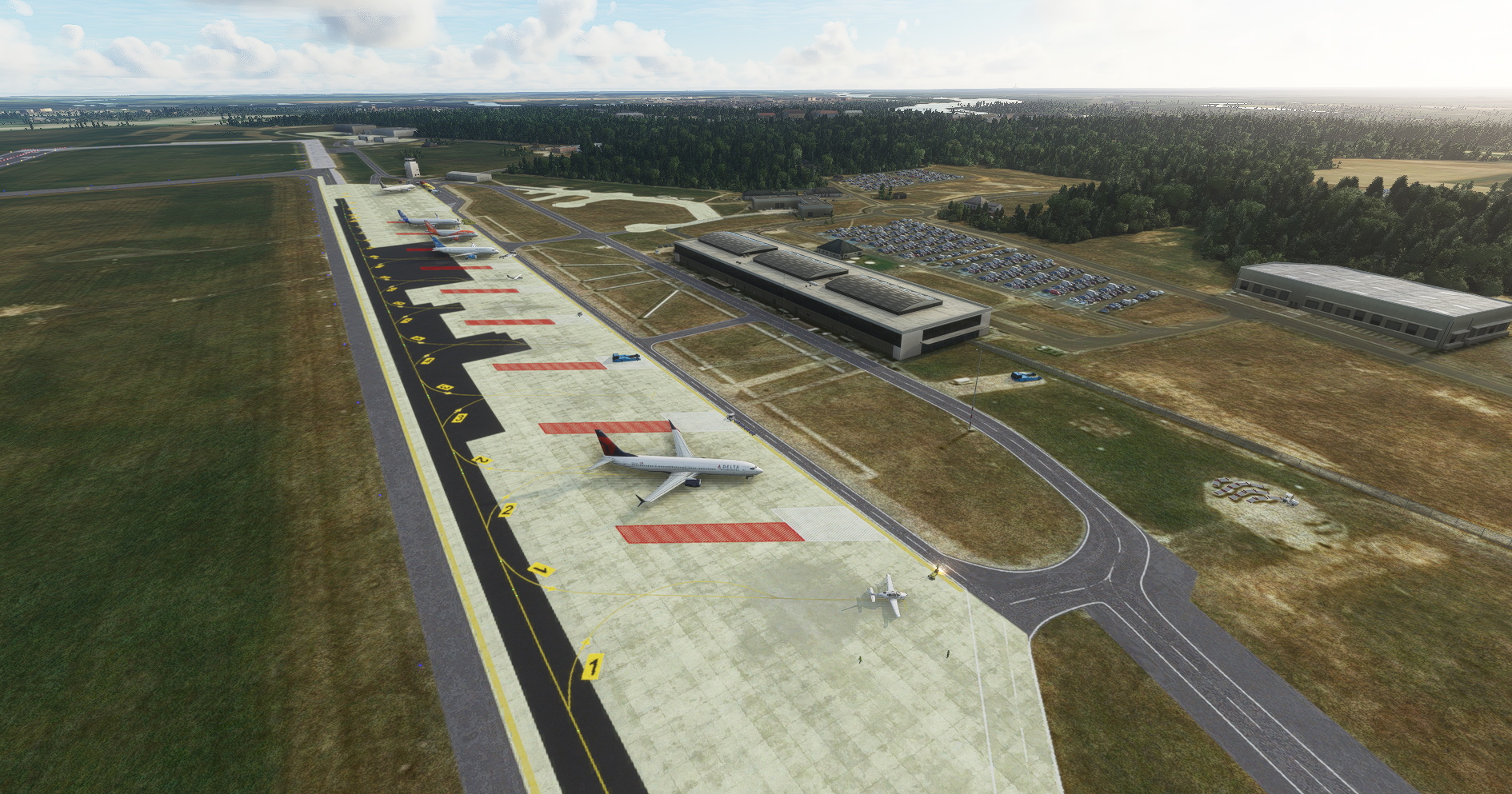 Update! MSFS2020 - EPMO Warsaw Modlin Airport Scenery, Poland - V.2.0 [4K]