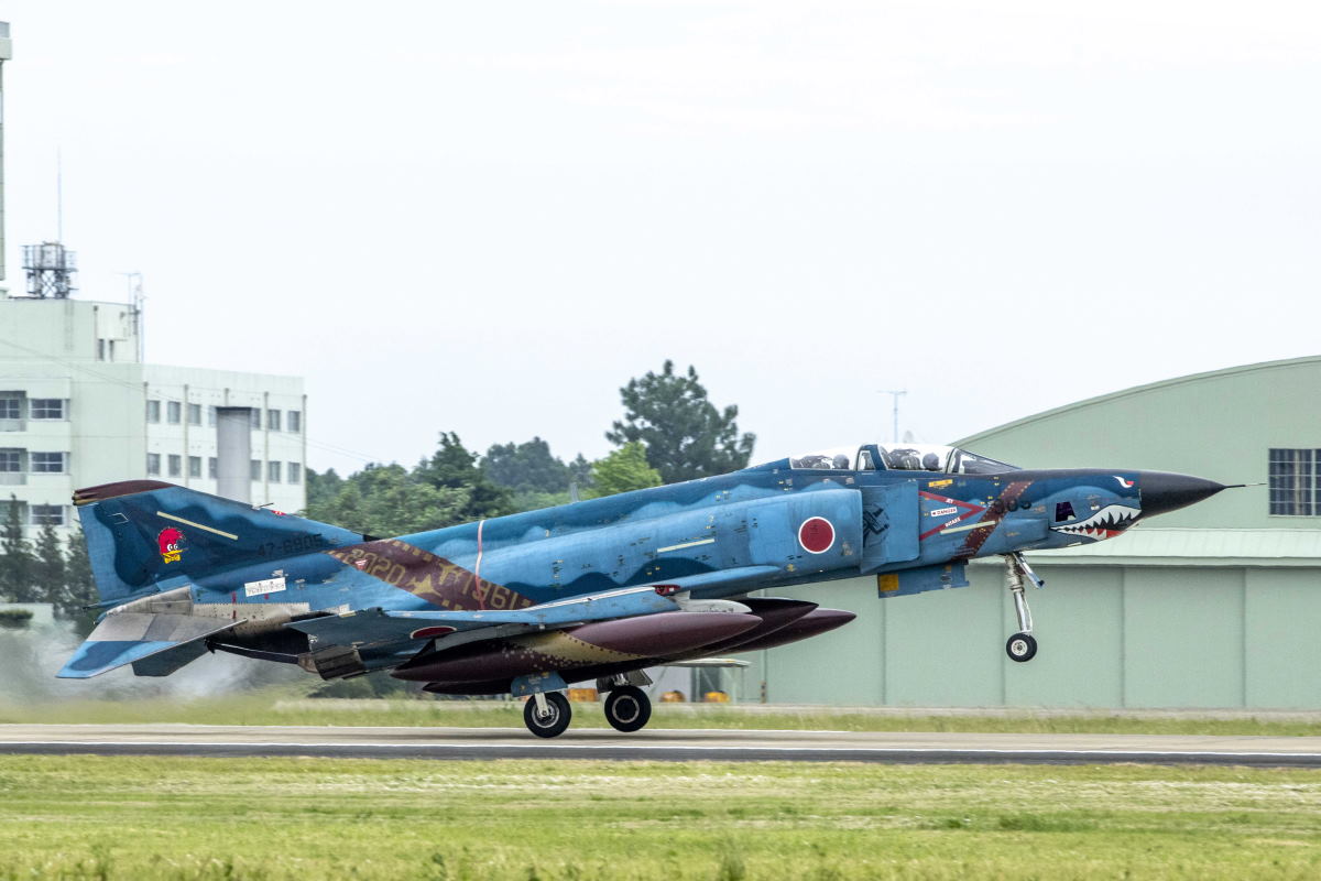 自遊な時間: 百里基地4 RF-4E，RF-4EJ 離陸
