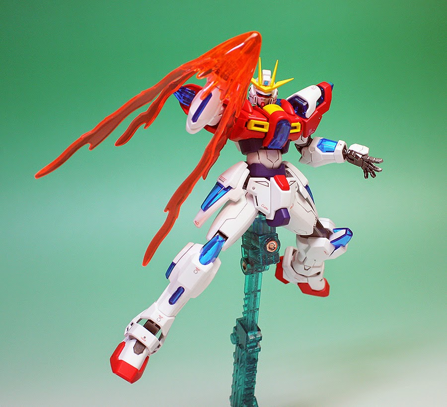 Custom Build: HGBF 1/144 Try Burning Gundam