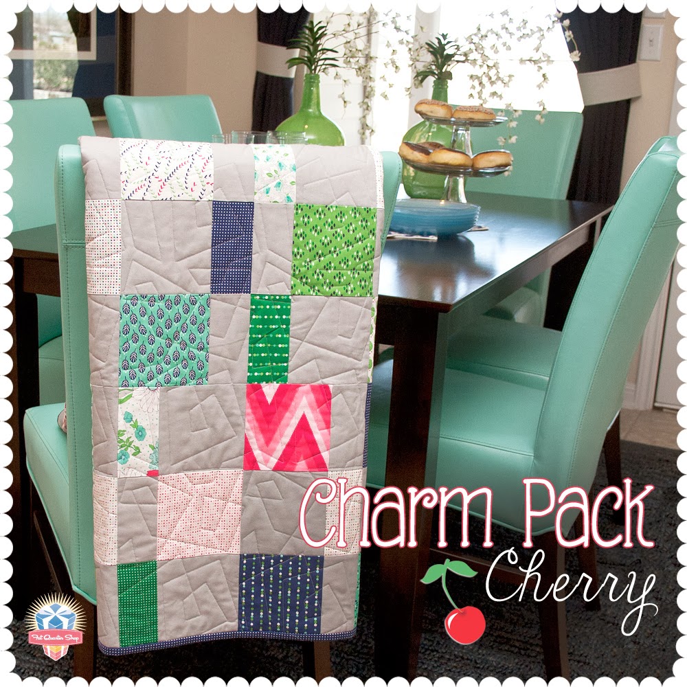 Bijou Lovely: Charm Pack Cherry Quilt.