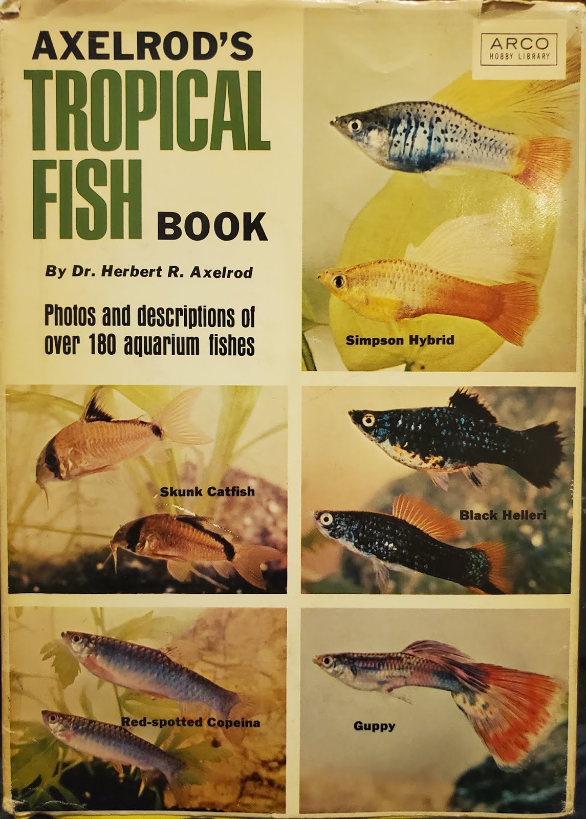 Tropical Fish Books Author Herbert Axelrod : Tropical fish authors TFH ...