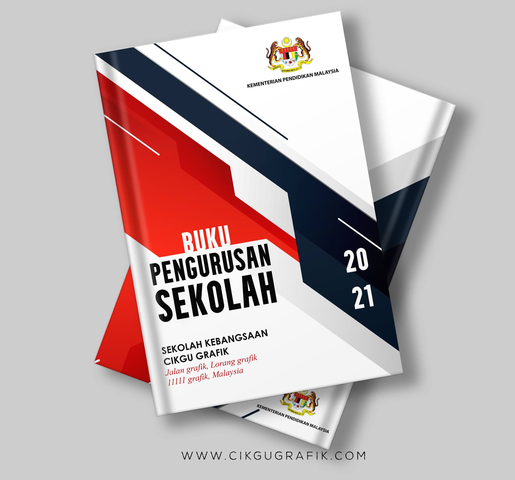 Cover buku pengurusan 2021 Percuma v2 - CIKGUGRAFIK
