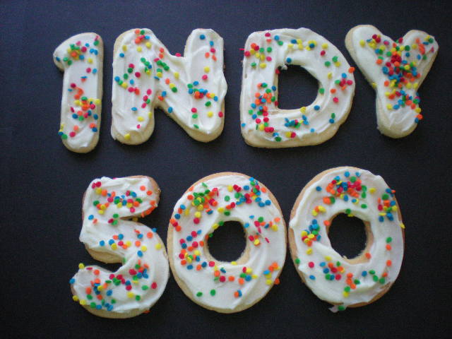 roommom27: Indy 500 Cookies