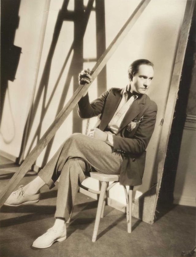 35 Vintage Portrait Photos of American Actor Fredric March in the 1930s ...