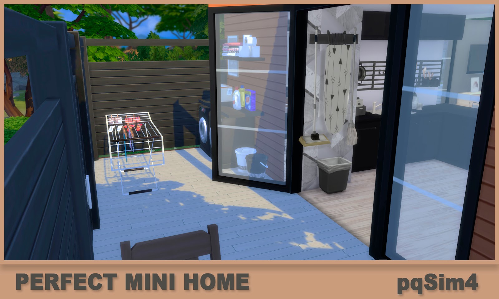 Perfect Mini Home. The Sims 4 Speed Build.