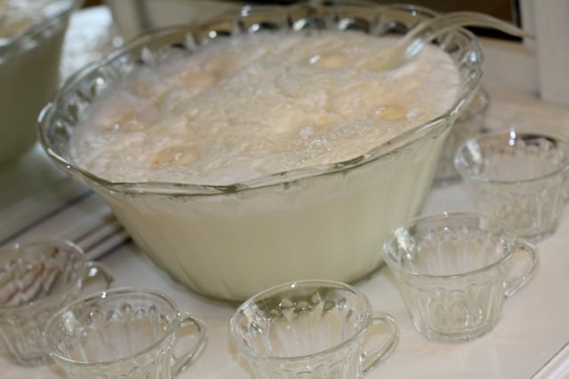 Catholic Cuisine: Pure White Punch for Celebrating the Sacraments