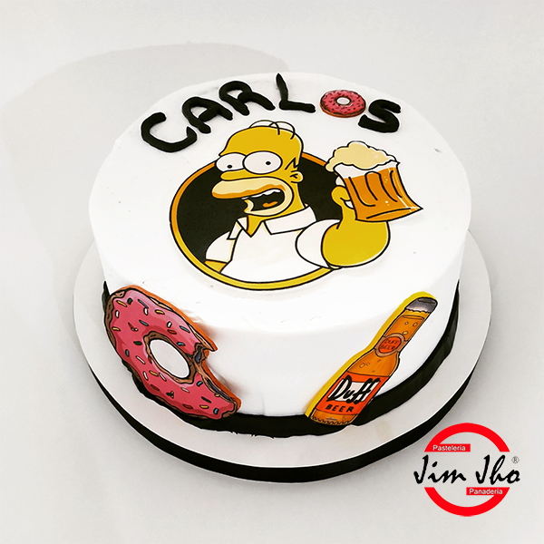 Torta Homero Simpson | Pastelería JimJho