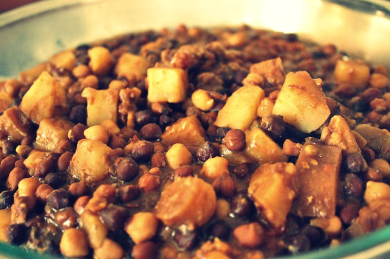 Food: chola = chickpeas