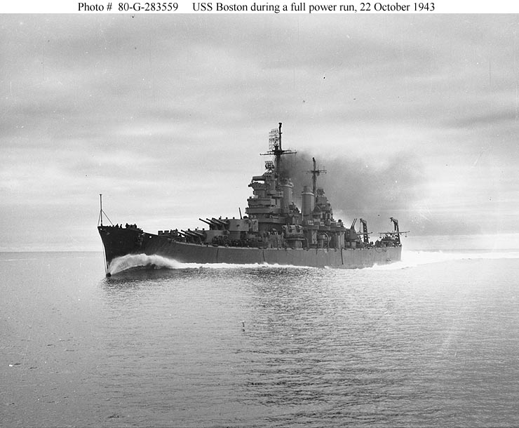 Naval Warfare: USS Boston (CA-69, CAG-1)