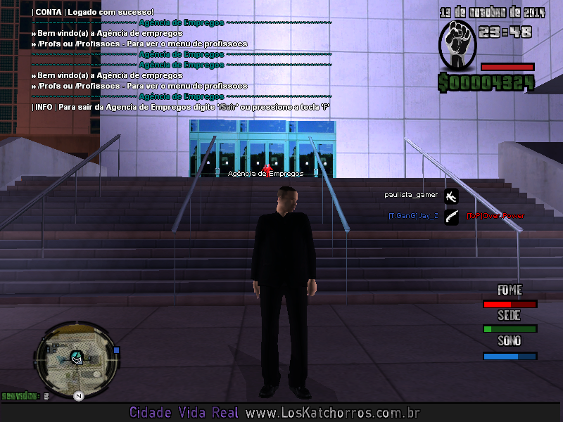 Luan SAMP: Download Font + Hud (.4shared.)