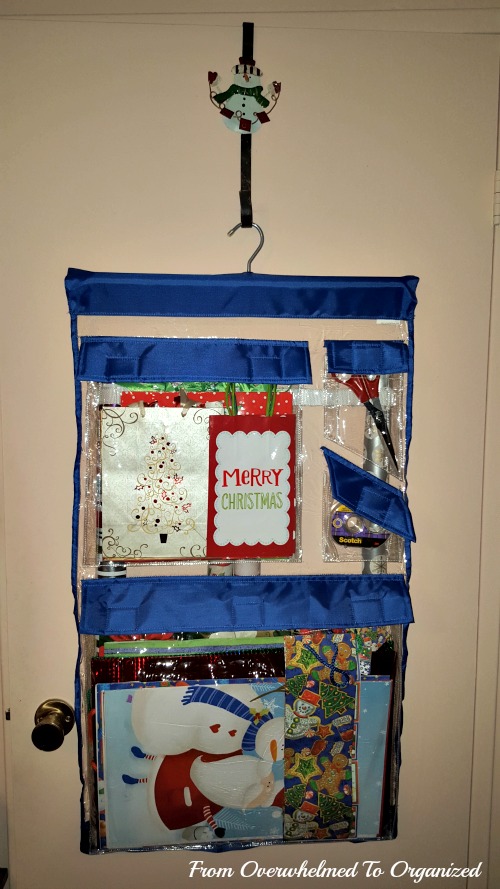 Organizing Gift Wrap {Wrappy Review & Giveaway!} | From Overwhelmed to ...