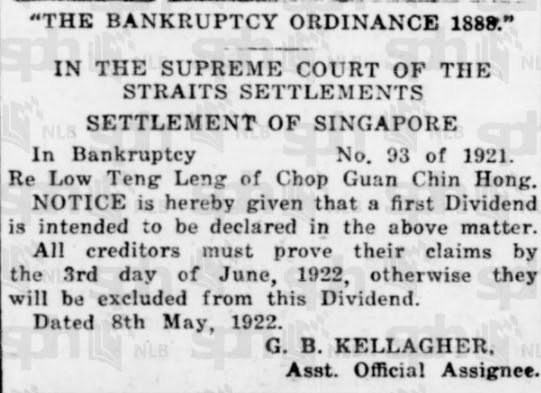 Low Teng Leng (Bukit Brown)