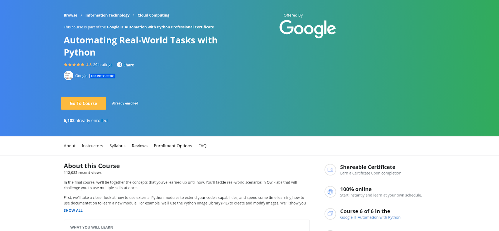 Reference - Chém gió về Google IT Automation with Python Professional ...