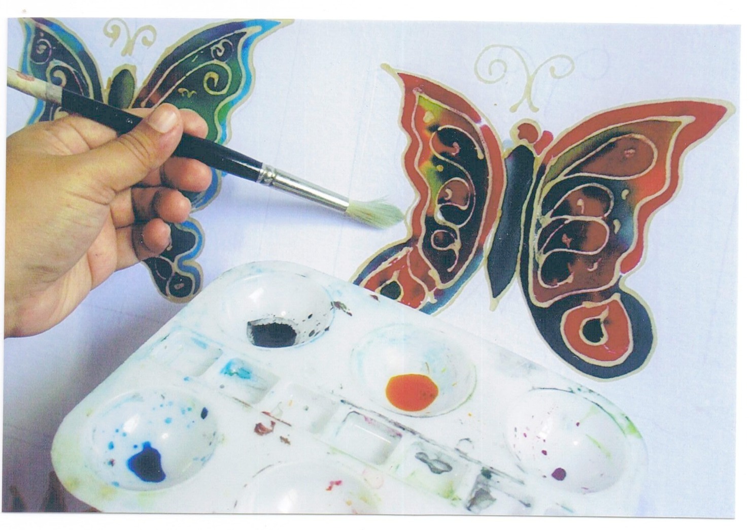 Batik Painting More about" Wayang" or puppet: How to Batik ,6 steps to ...