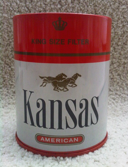 Karya Babah Antik: Kaleng Rokok Kansas