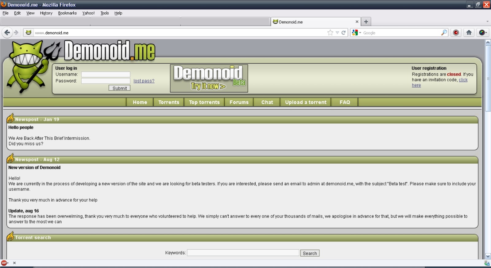 Demonoid Me