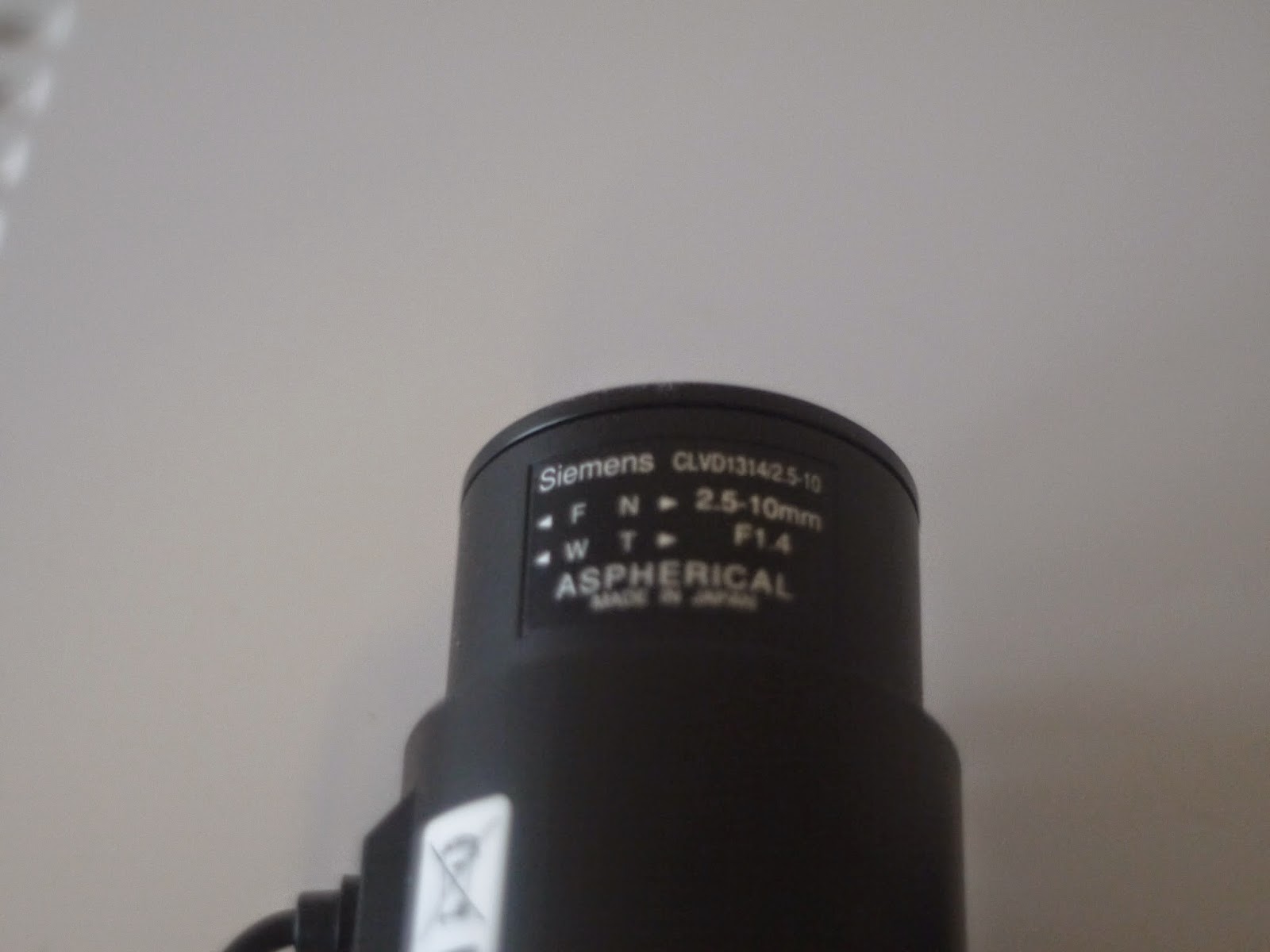 Spy cams, pinhole lenses and other stuff: Siemens super high resolution ...