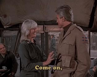 Farce the Music: M*A*S*H Country Reaction Gifs