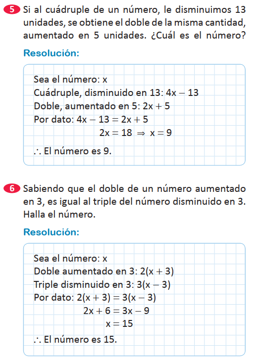 Planteo de Ecuaciones - Problemas Resueltos