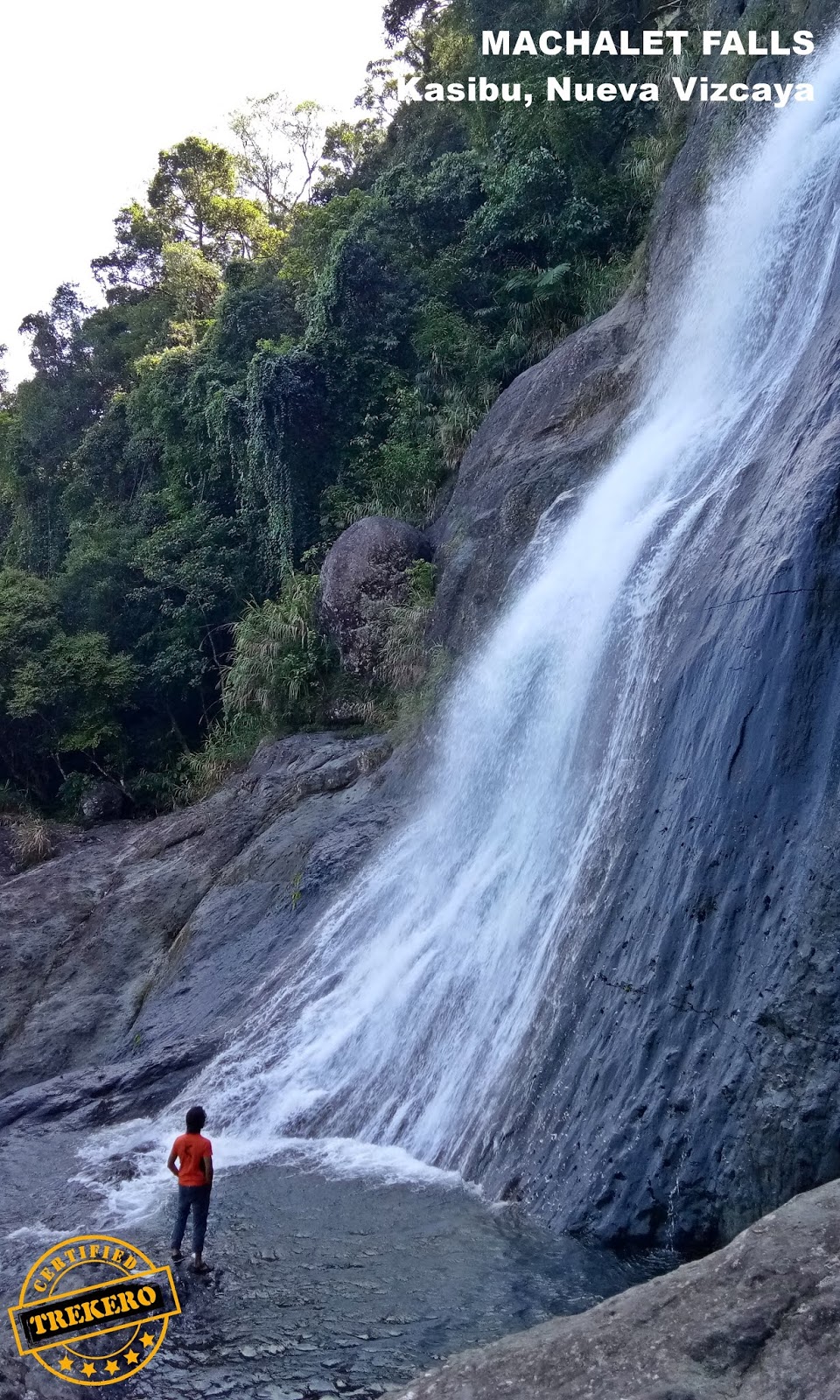 TREKERO: MACHALET FALLS: Hidden Silver Lining of Nueva Vizcaya