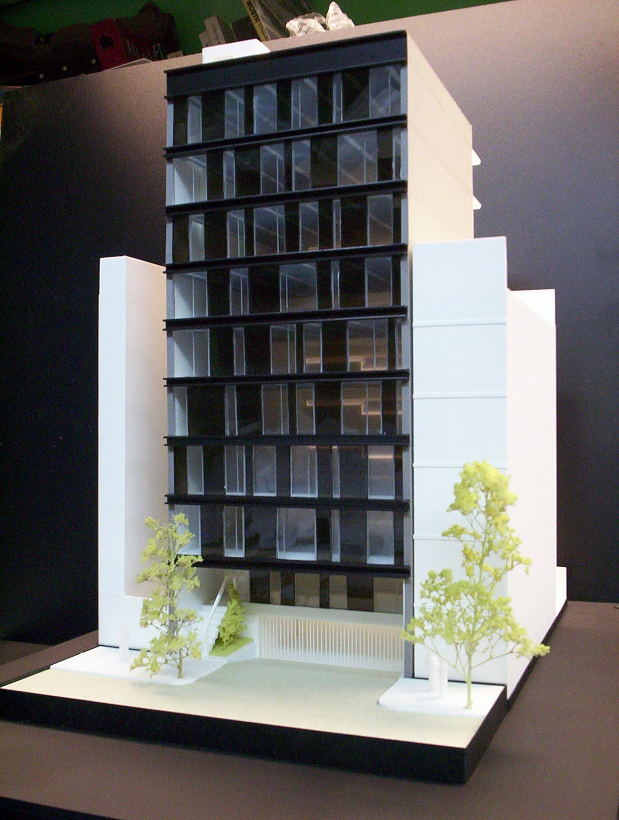 Maqueta de Edificio de Oficinas