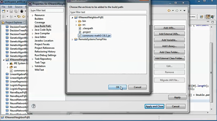 Prototype Project K Nearest Neighbors W Java Tutorial 01