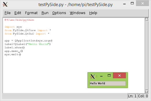Hello Raspberry Pi Install Pyside For Python 2 On Raspberry Pi