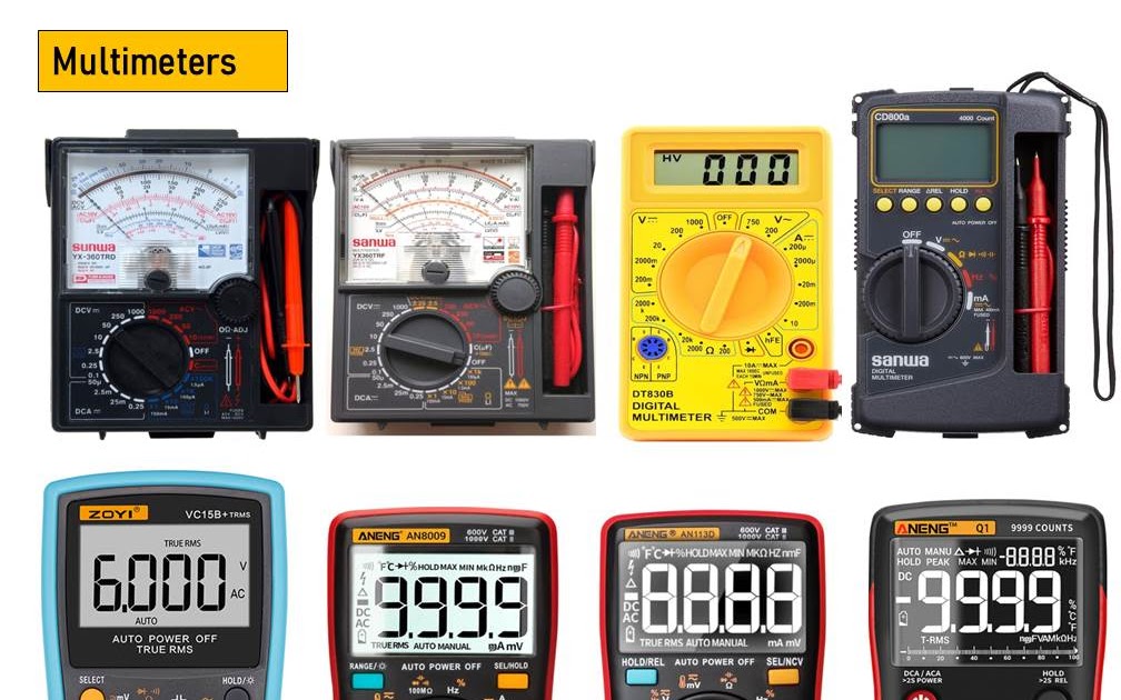SSNA AUTO TOOLS: Multimeters