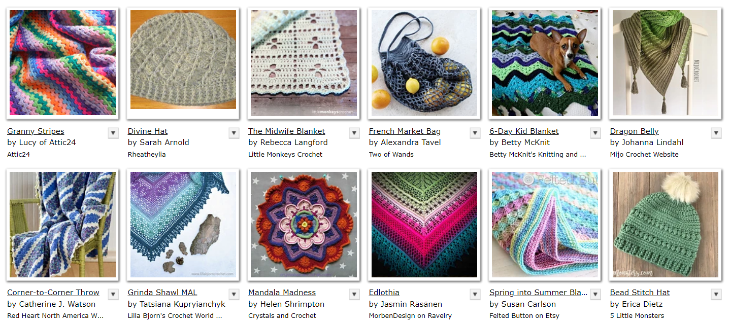 BluBox of Love: 10+ Amazing Websites with Free Crochet Patterns