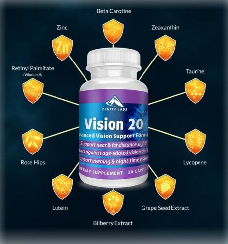 Zenith Labs Vision 20 Supplement Review (Update 2020)