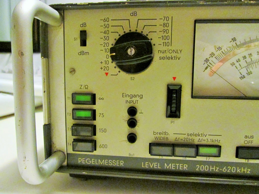 Radio Quaderno: Siemens Selective Level Meter D2155