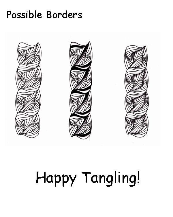 Zentangle - Time To Tangle: Parasail•z Tangle Pattern