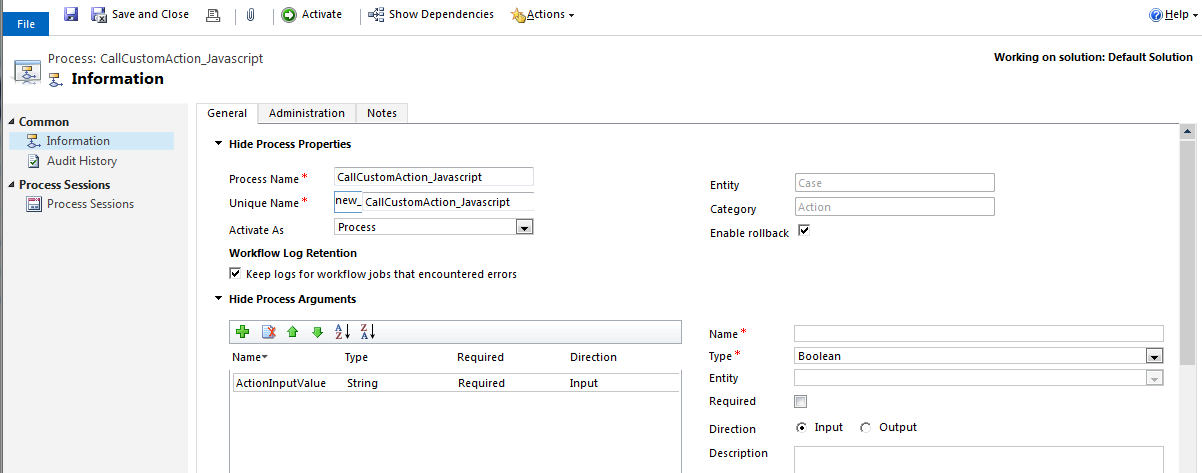 Arpit's Dynamics 365 Blog: Dynamic CRM 2013 - Calling Custom Action ... Arpit's Dynamics 365 Blog: Dynamic CRM 2013 - Calling Custom Action ...