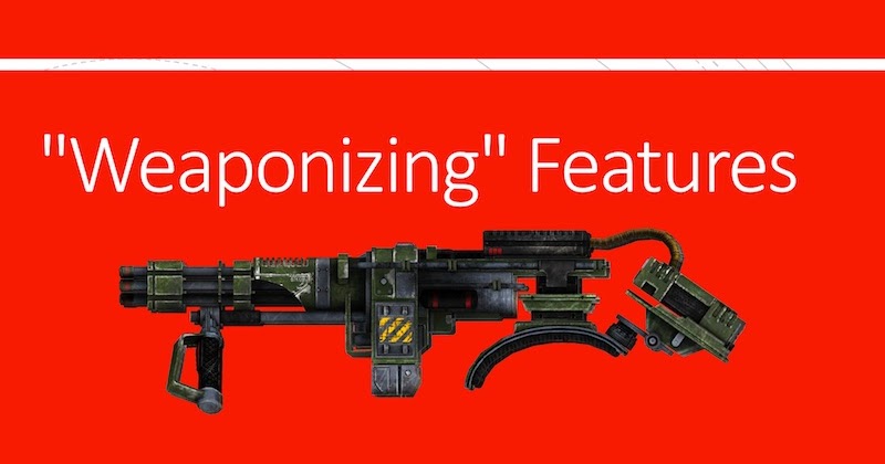 Un informático en el lado del mal: "Weaponizing" Features