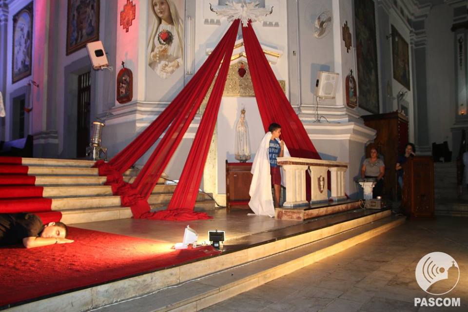 Acolhida do Padre Michael como Vigário Paroquial