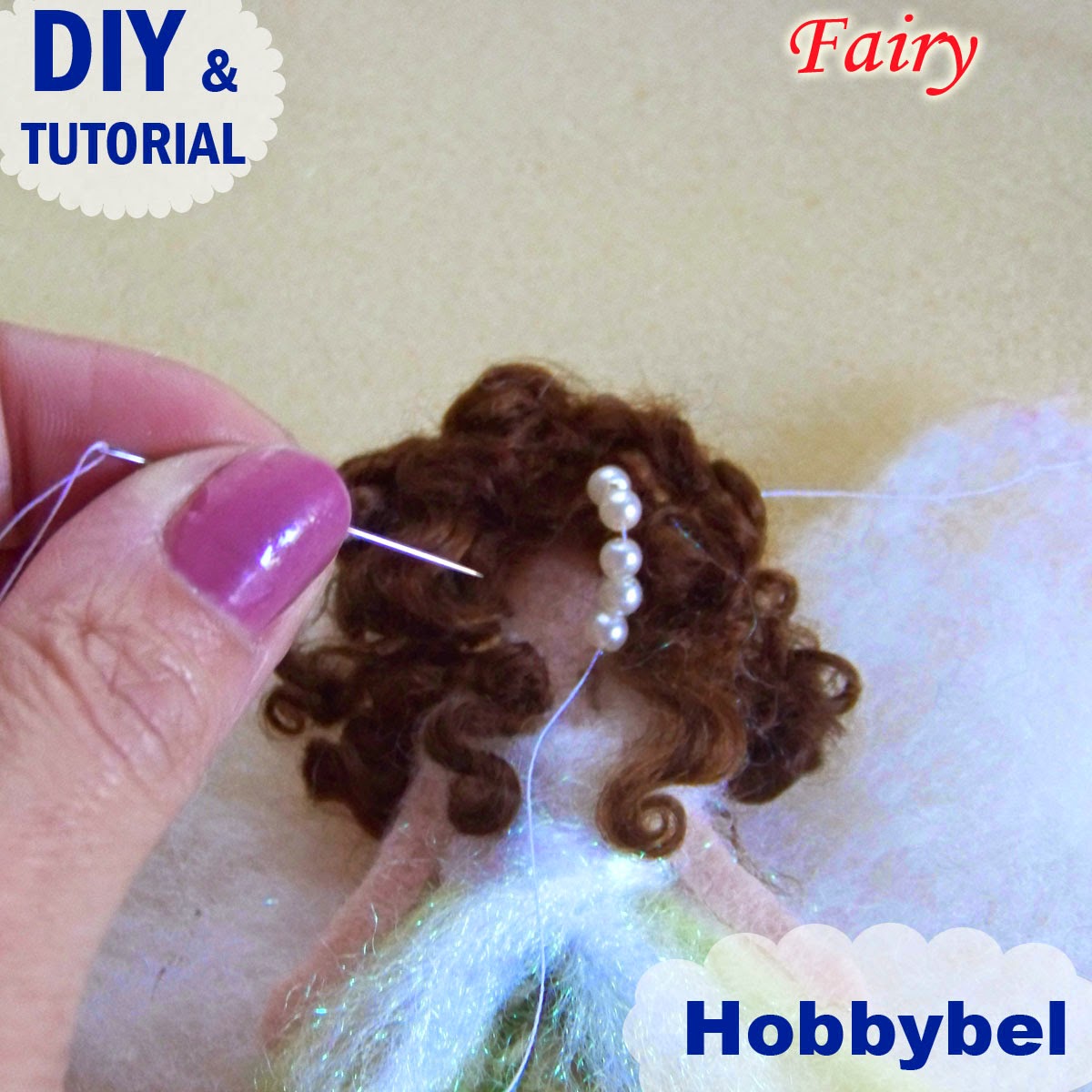 TUTORIAL FATA DI LANA CARDATA - DIY WALDORF DOLL, FAIRY CRAFT, NEEDLE FELT