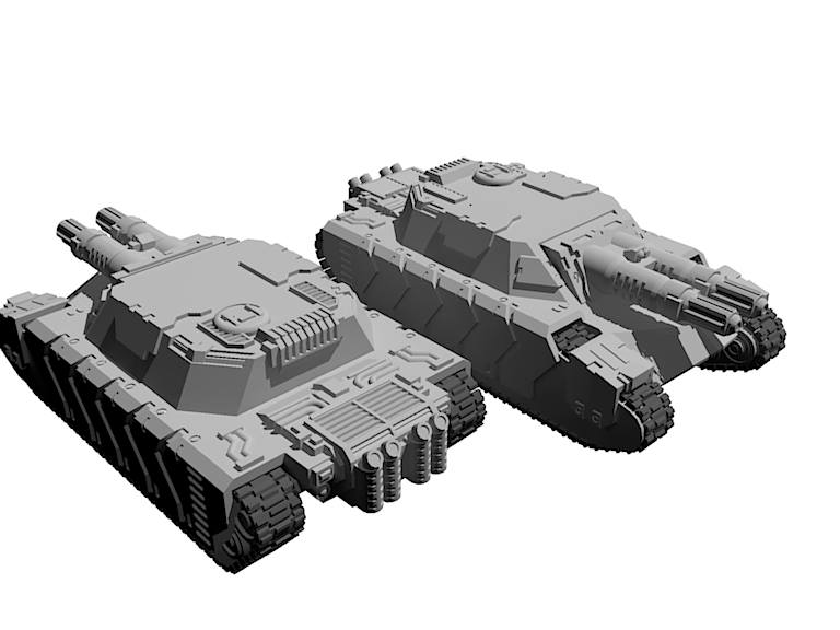 Tabletop Fix: Bradley Miniatures - New 6mm Superheavy Tanks Previews