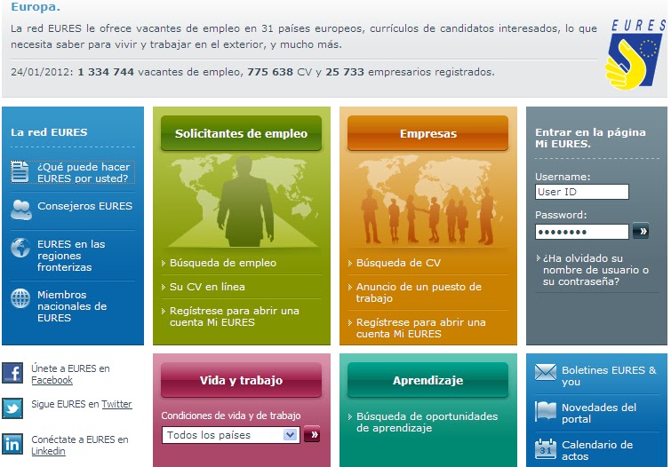 Red Eures, para iniciarse en el mercado laboral europeo | ALEF Getafe