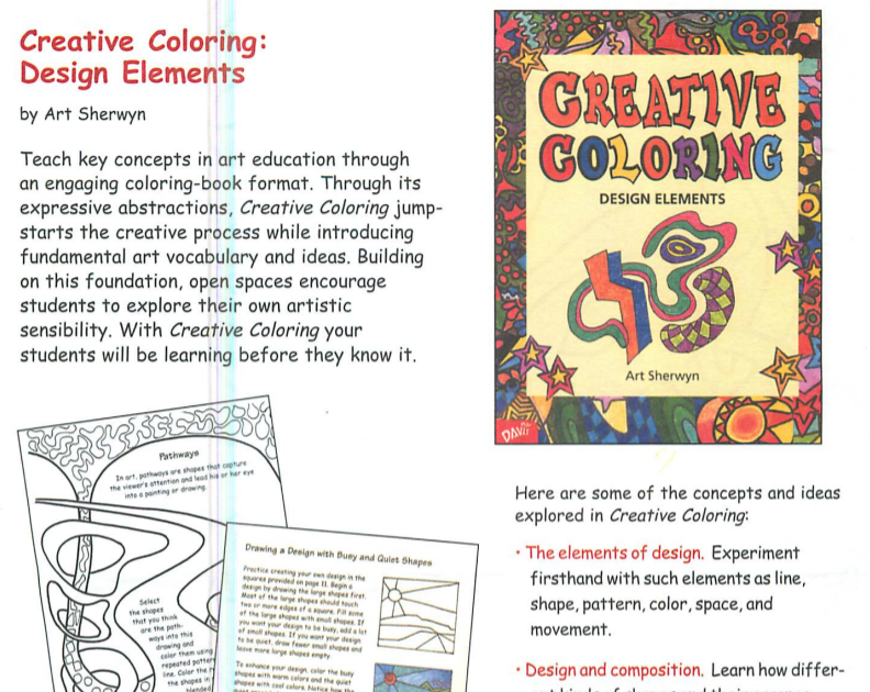 No Corner Suns: Positive/Negative Space Coloring Page and Substitute ...