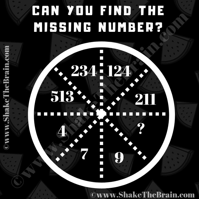 Maths Circle Brain Teaser maths-circle-brain-teaser