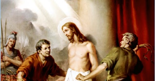 Misterios Dolorosos - Sangrienta Flagelacion De Jesus ~ Santos Y Santas