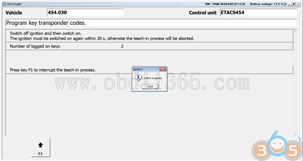 Smart 454 Key Tech-in Procedure with Super MB Star - Auto Diagnostic ...